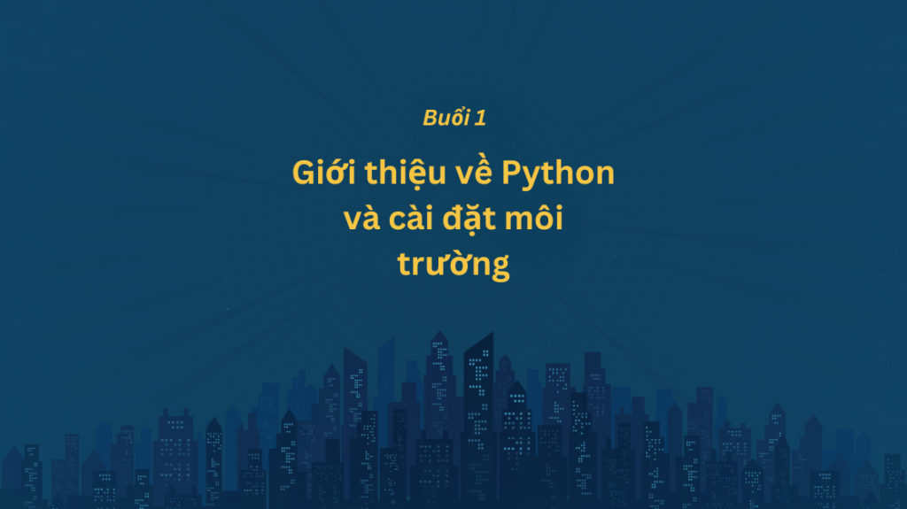 Làm quen với thế giới lập trình Python – KidTech – Lập trình cho trẻ em ...